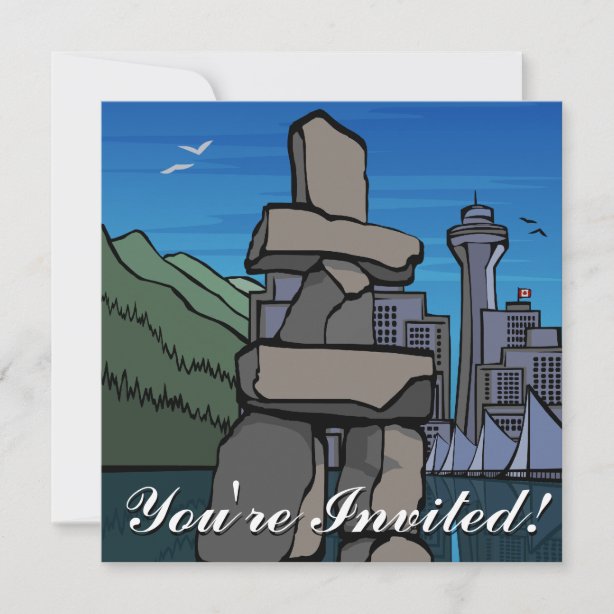 Vancouver Invitations | Zazzle CA