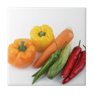 Vegetables Decorative Ceramic Tiles | Zazzle.ca