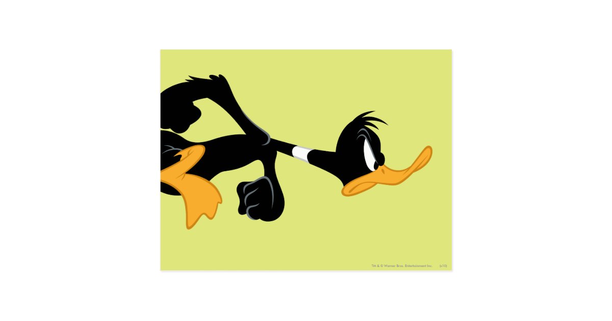 Very Angry DAFFY DUCK™ Postcard | Zazzle.ca