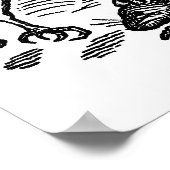 Vintage Alice in Wonderland Pack of cards Poster | Zazzle