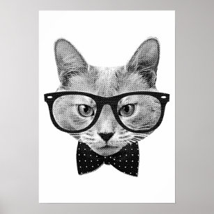 Vintage Cat Posters, Prints & Poster Printing | Zazzle CA