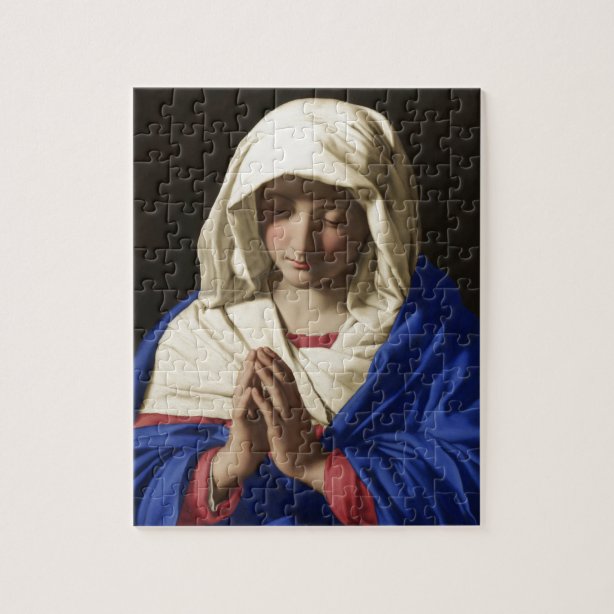 Virgin Mary Jigsaw Puzzles | Zazzle.ca