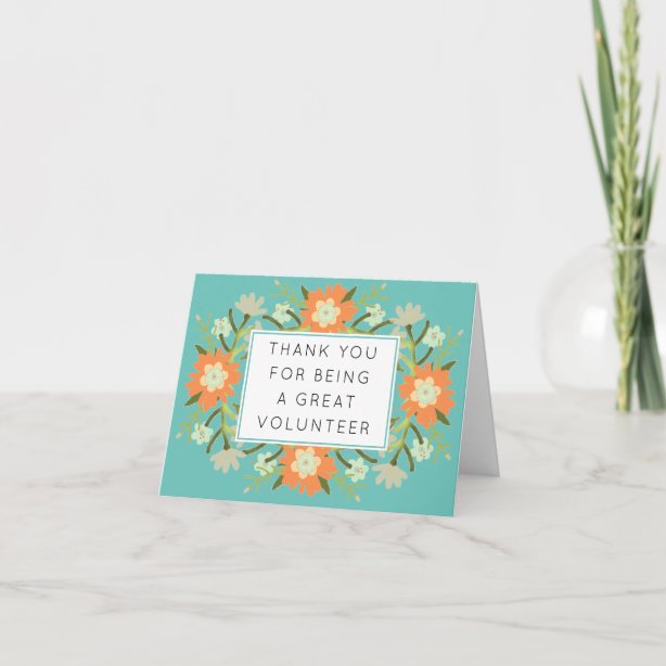 Volunteer Appreciation Cards, Greeting Cards & More | Zazzle CA