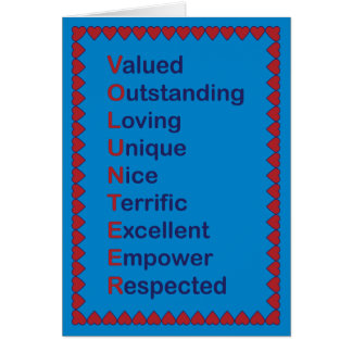 Volunteer Appreciation Cards, Photocards, Invitations & More