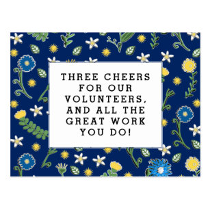 Volunteer Appreciation Cards, Greeting Cards & More | Zazzle CA