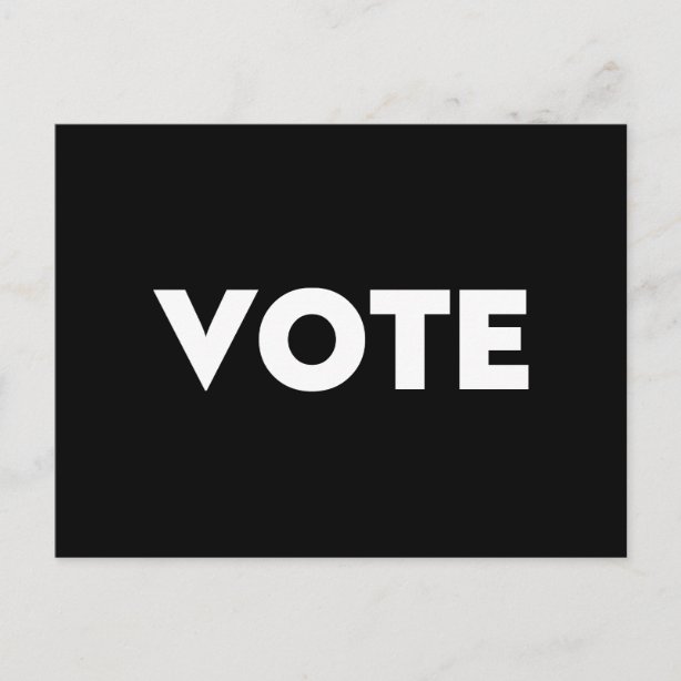 The Black Vote Postcards | Zazzle CA