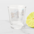 Watercolor Louvre Paris France Shot Glass – Artist | Zazzle