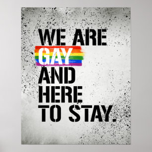 Gay Rights Posters, Prints & Poster Printing | Zazzle CA