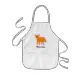 "Wee Coo" Scottish Highland Cow kids apron | Zazzle
