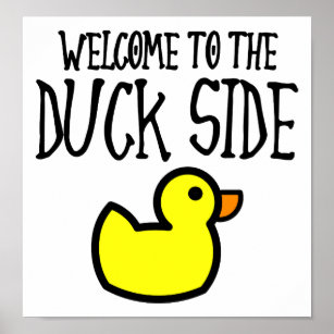 Funny Duck Posters, Prints & Poster Printing | Zazzle CA