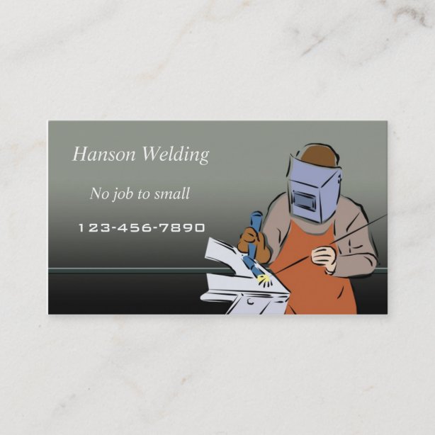 Welding Business Cards & Profile Cards | Zazzle CA