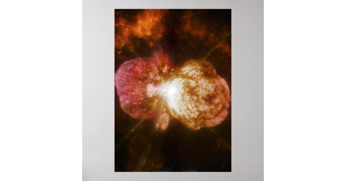WFPC2 Image of Eta Carinae Poster | Zazzle