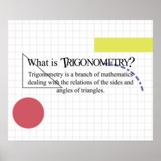 Trigonometry Posters | Zazzle Canada