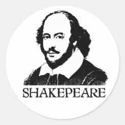 Shakespeare Stickers | Zazzle CA