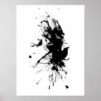 Paint Splatter Posters | Zazzle Canada