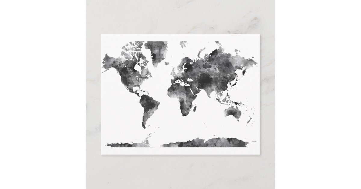 WORLD MAP BG3 - POSTCARD | Zazzle