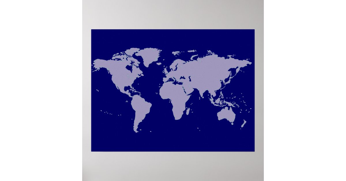 world map . planispheres poster | Zazzle