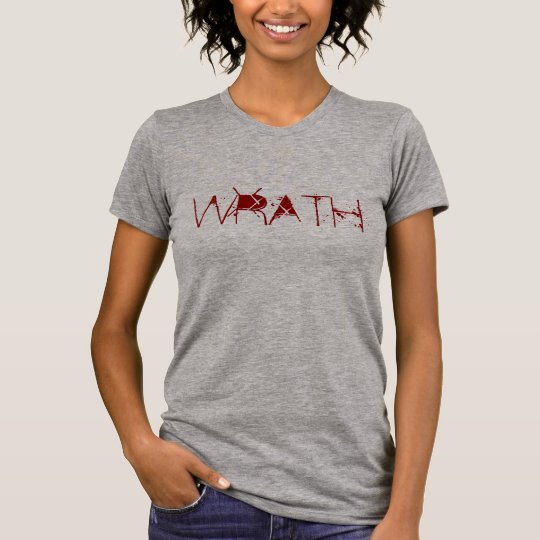 WRATH T-Shirt | Zazzle.ca