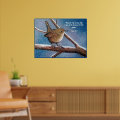 WREN IN WINTER: ART: BIBLE VERSE, PSALMS POSTER | Zazzle
