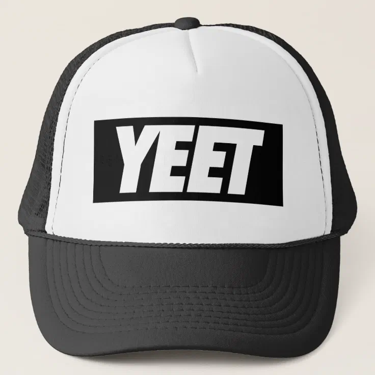 YEET TRUCKER HAT | Zazzle