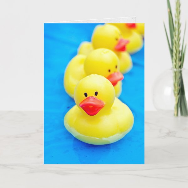Rubber Duck Cards, Greeting Cards & More | Zazzle CA