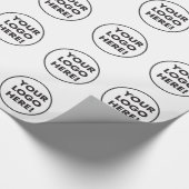 Your Company Logo Wrapping Paper | Zazzle