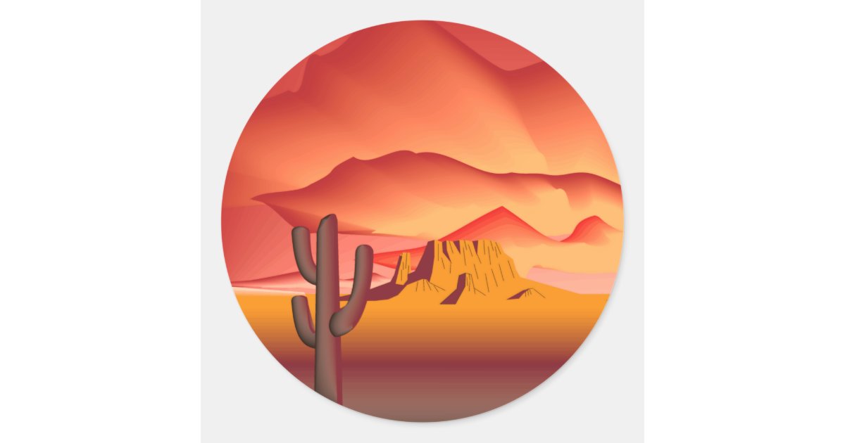 YUMA, ETC CLASSIC ROUND STICKER | Zazzle