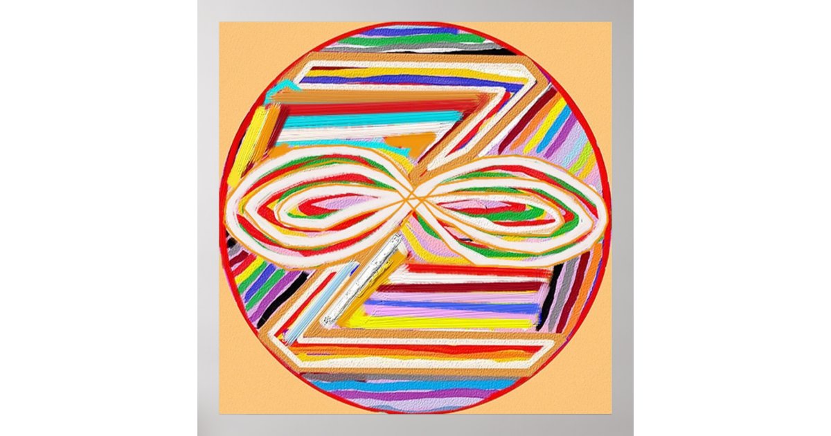 ZONAR - Karuna Reiki Symbol Poster | Zazzle